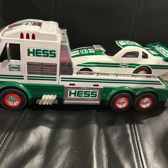 Hess | Toys | 26 Hess Flatbed Truck With 2016 Race Car Set | Poshmark